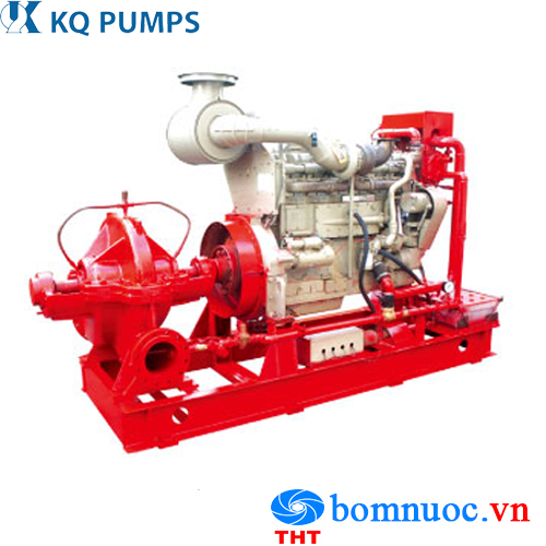 Máy bơm chữa cháy rời trục KAIQUAN 2 pole KQSN200-M5/336 250KW